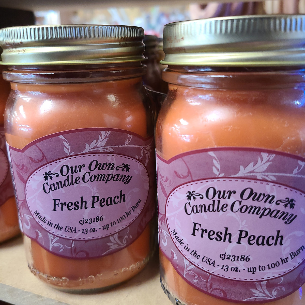 Fresh Peach Candle – Georgia Peach World